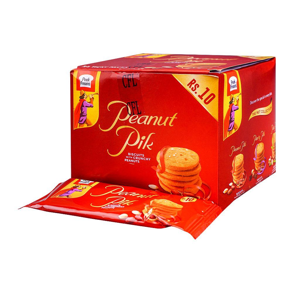 Peek Freans Peanut Pik Biscuit, 24-Tikky Pack