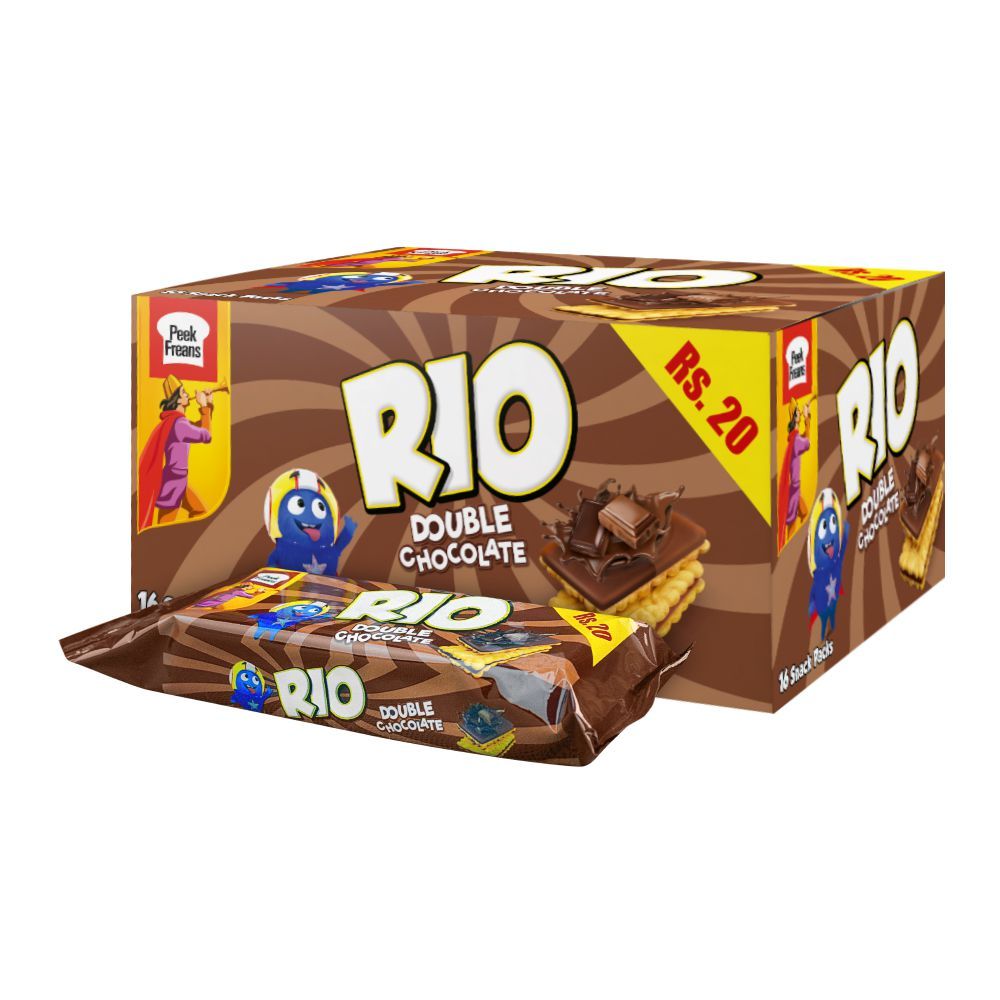 Peek Freans Rio Double Chocolate, 16-Snack Pack