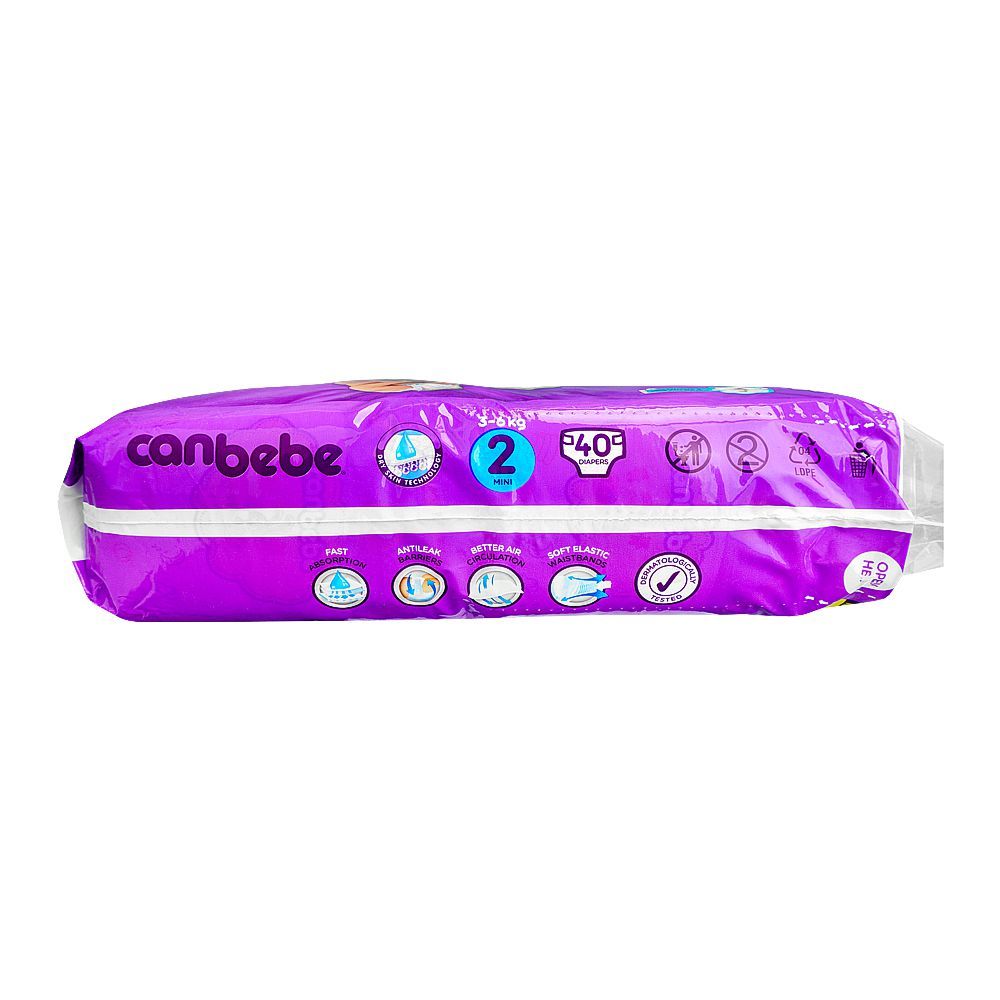 Purchase Canbebe Comfort Dry Mini No. 2, 3-6 KG, 40-Pack Online at ...