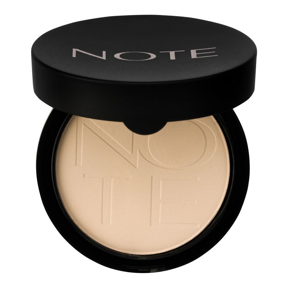 Order J. Note Luminous Silk Compact Powder, 01 Beige, With Argan Oil ...