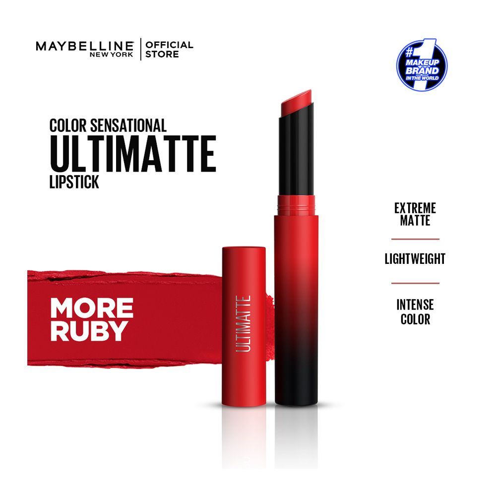 Buy Maybelline New York Color Sensational Ultimate Matte Lipstick, 199 ...