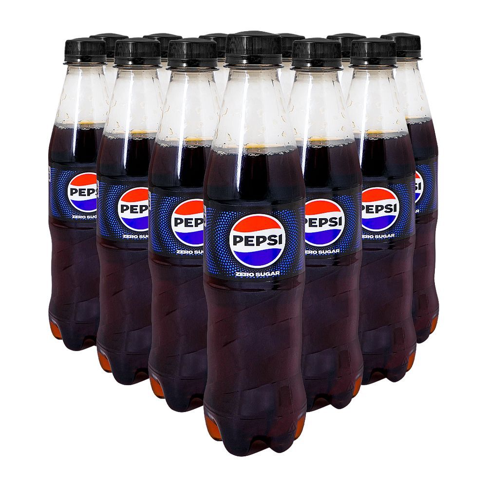 Order Pepsi Black, Bold Taste No Calories, Pet Bottle, 345ml, 12 Pieces ...