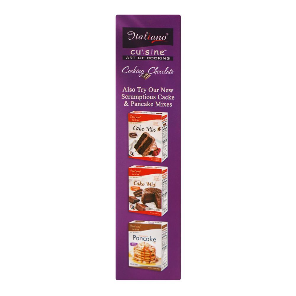 Buy Italiano Cooking Chocolate, Smooth Milk Chocolate, 500g Online at ...