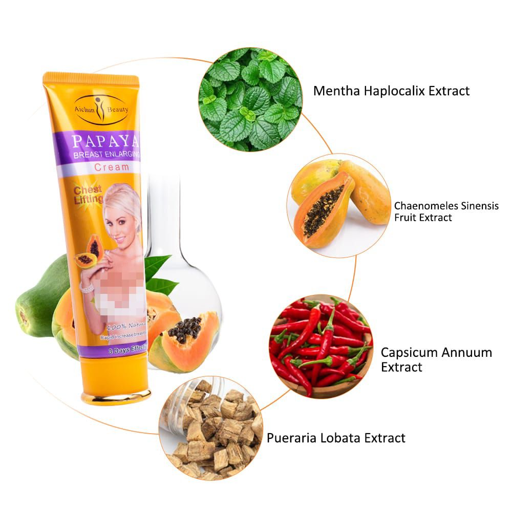 Purchase Aichun Beauty Papaya Breast Enlarging Cream, 100ml Online at ...