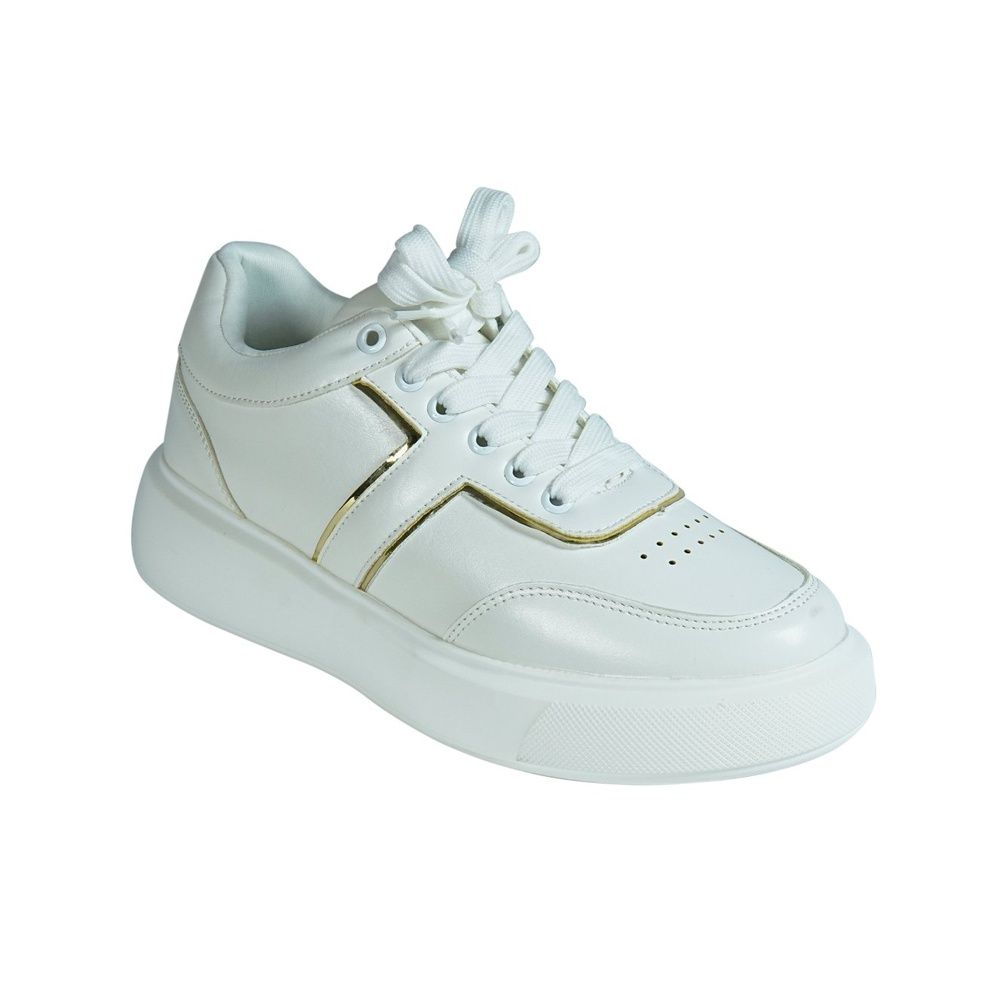 Walkeaze Women Casual Sneakers, White, 98426S