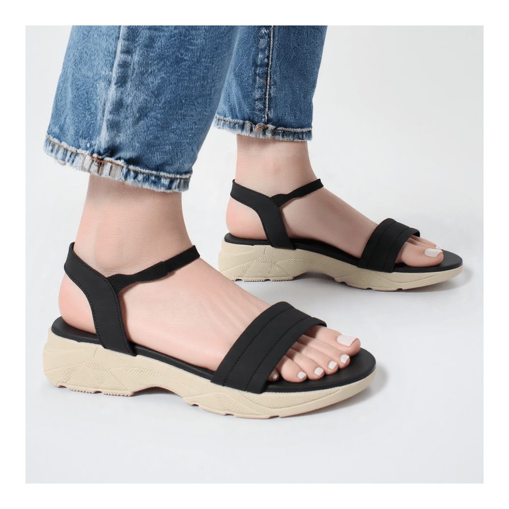 Walkeaze Women Casual Softy, Black, 74598S