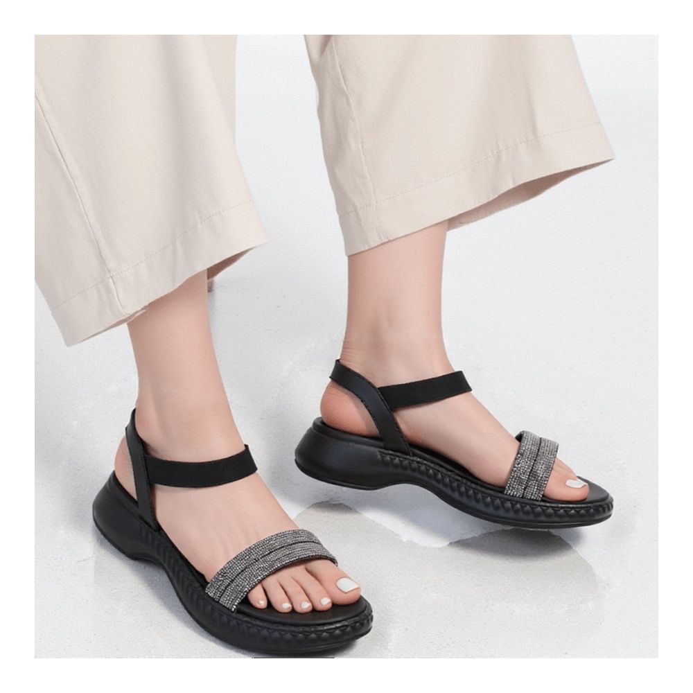 Walkeaze Women Casual Softy, Black, 75026S