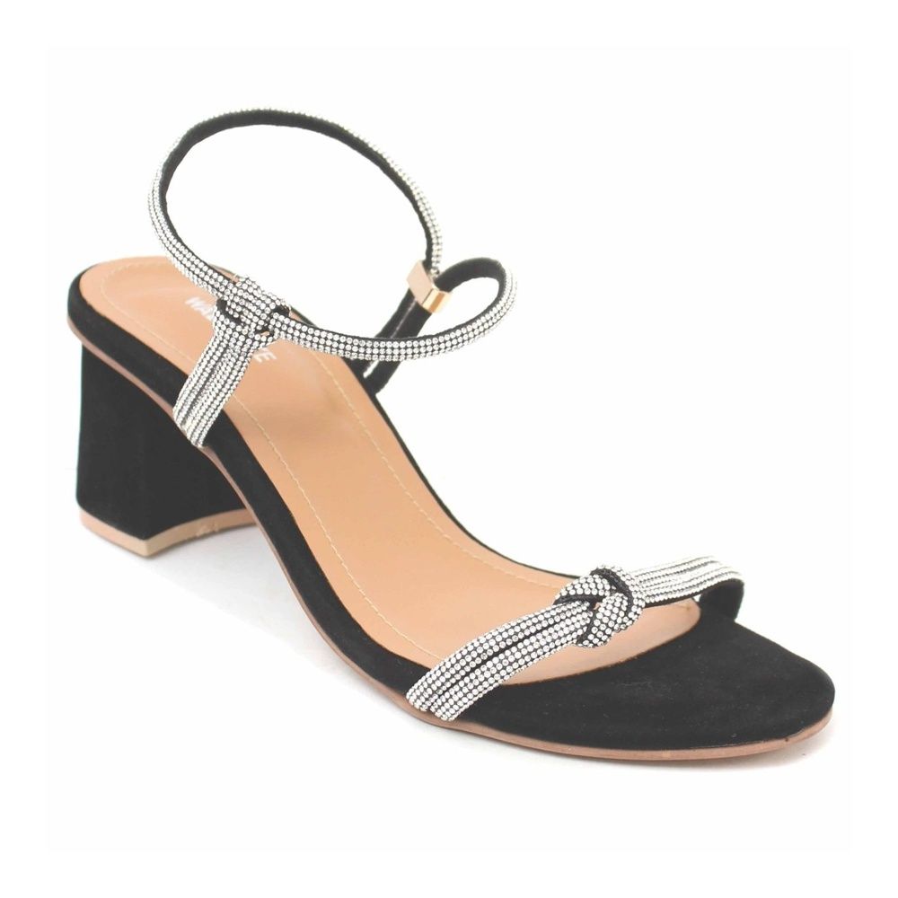 Walkeaze Women Formal Block Heel, Black, 62201S