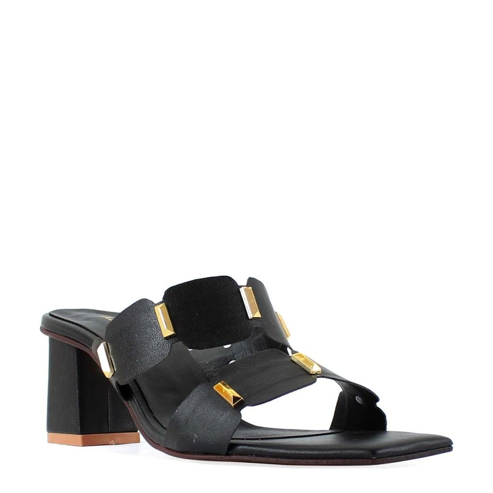 Walkeaze Women Formal Block Heel, Black, 62783S