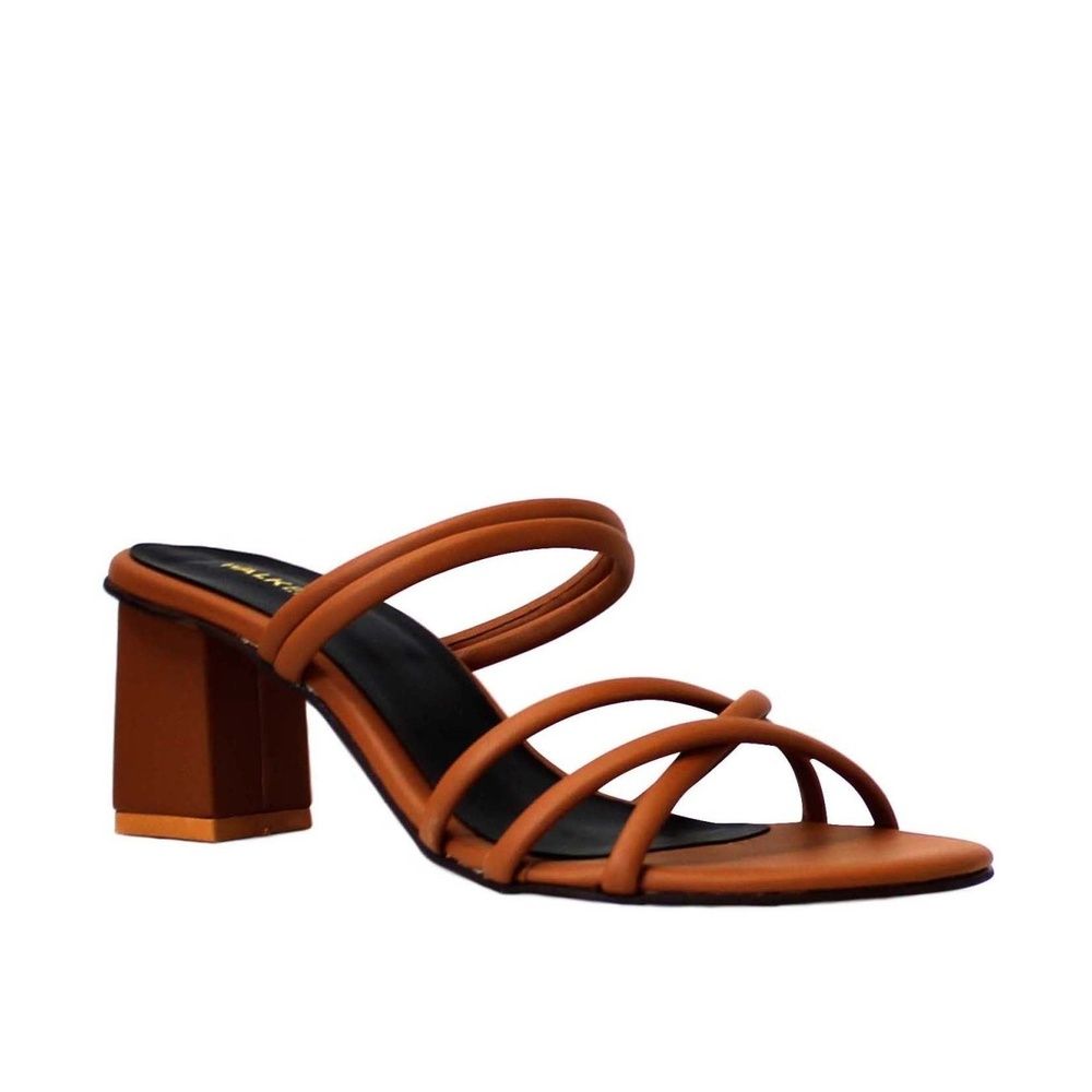 Walkeaze Women Formal Block Heel, Mustard, 74410S