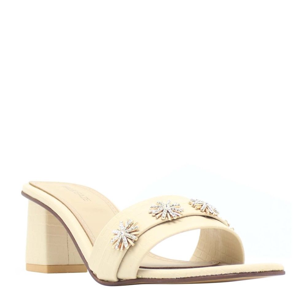 Walkeaze Women Formal Block Heel, Fawn, 74919S