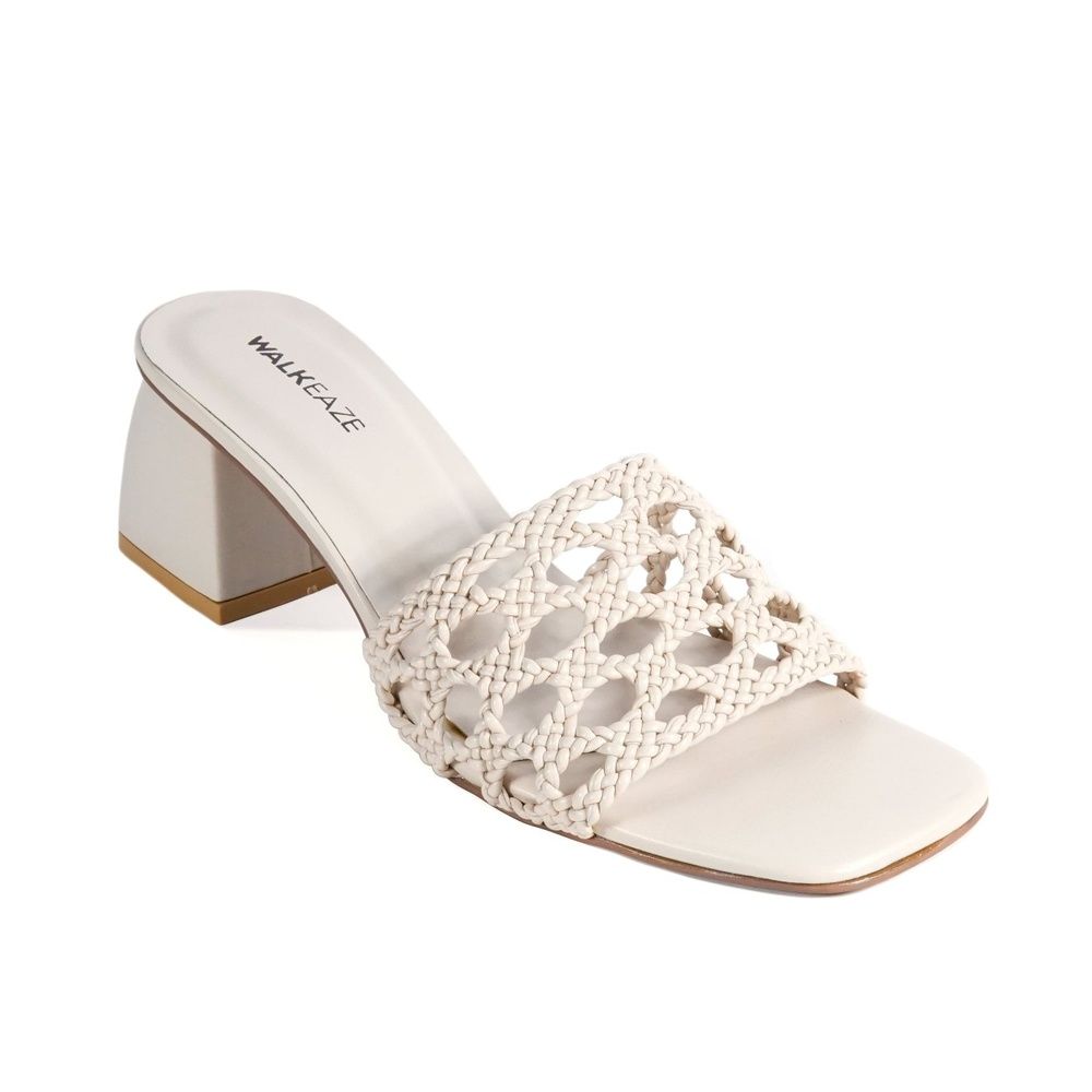 Walkeaze Women Formal Block Heel, Fawn, 75173S