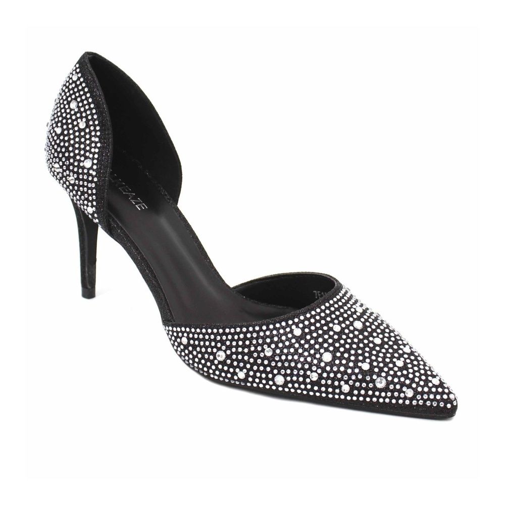 Walkeaze Imported Formal Court Shoes, Black, 98334S