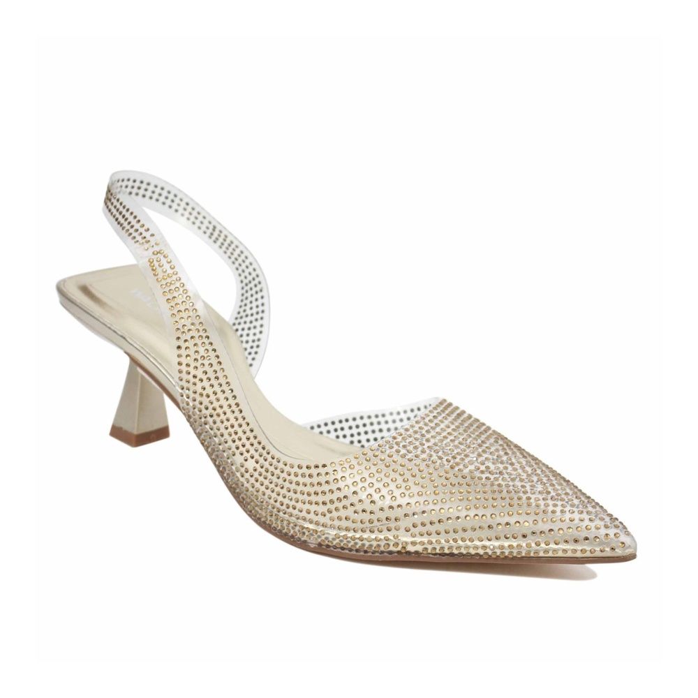 Walkeaze Imported Formal Slingback, Golden, 98340S