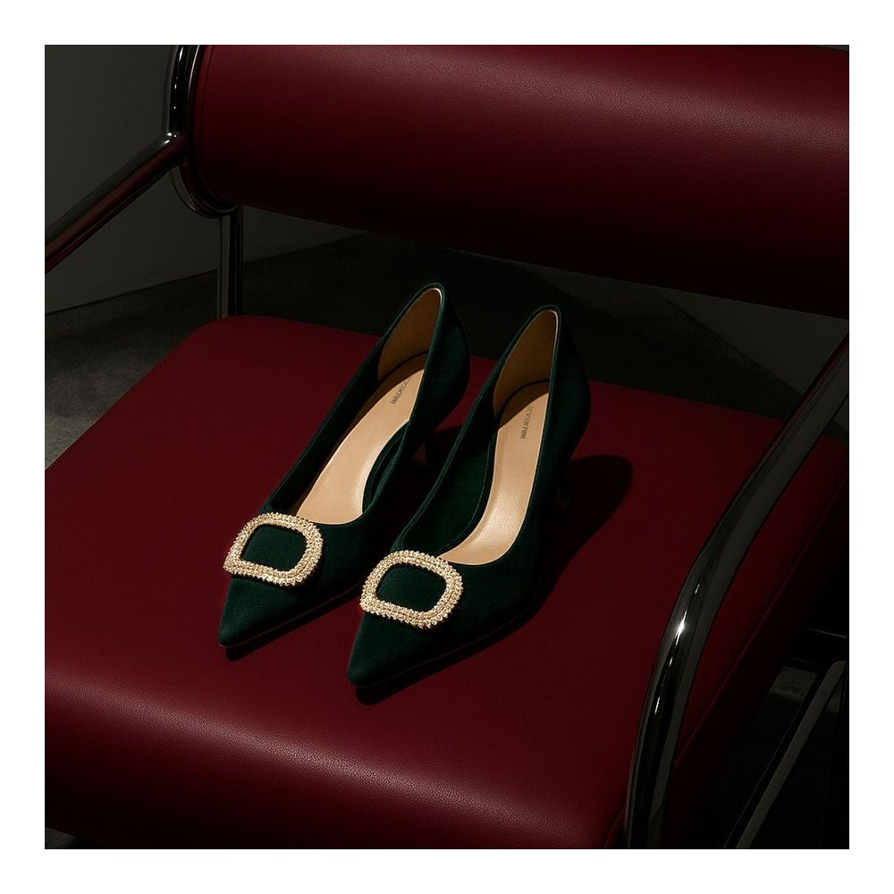Walkeaze Imported Formal Court Shoes, Black, 98373S