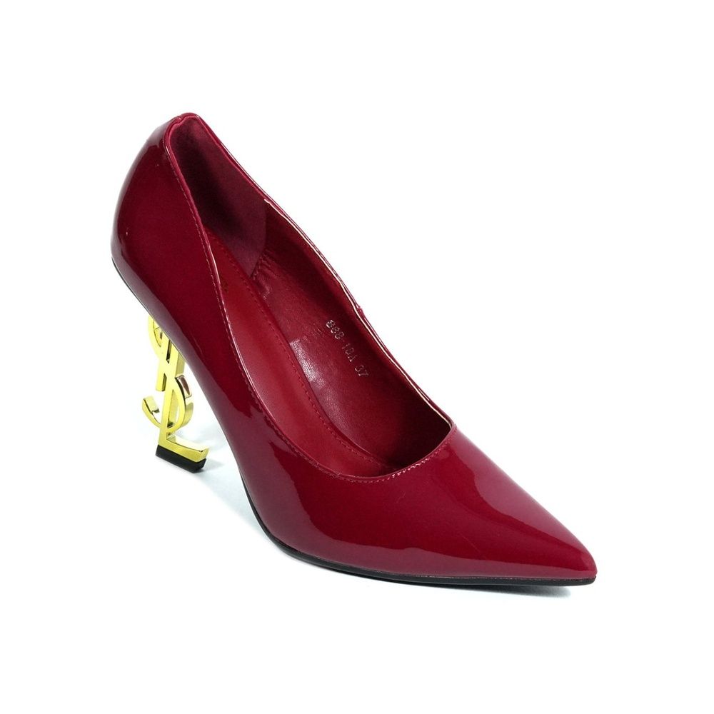 Walkeaze Imported Formal Court Shoes, Maroon, 98458S