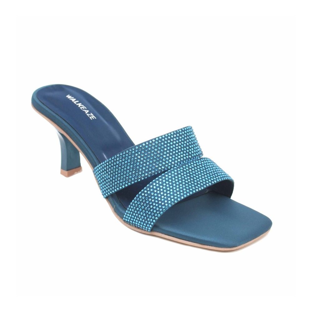 Walkeaze Women Formal Heel, Aqua, 62878S