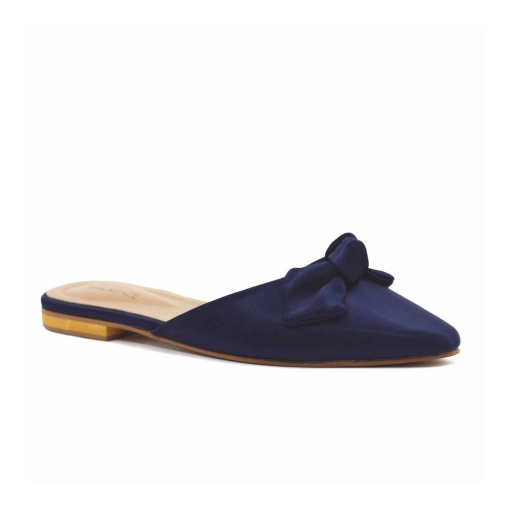 Walkeaze Women Formal Mules, Navy blue, 39791S