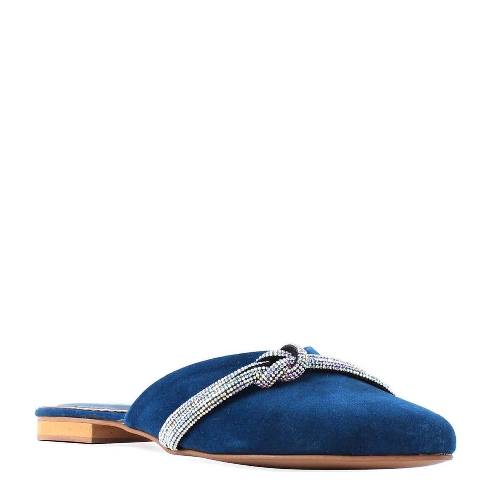 Walkeaze Women Formal Mules, Navy Blue, 39996S