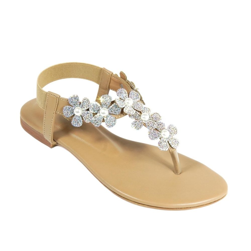 Walkeaze Women Formal Sandals, Fawn, 40812S