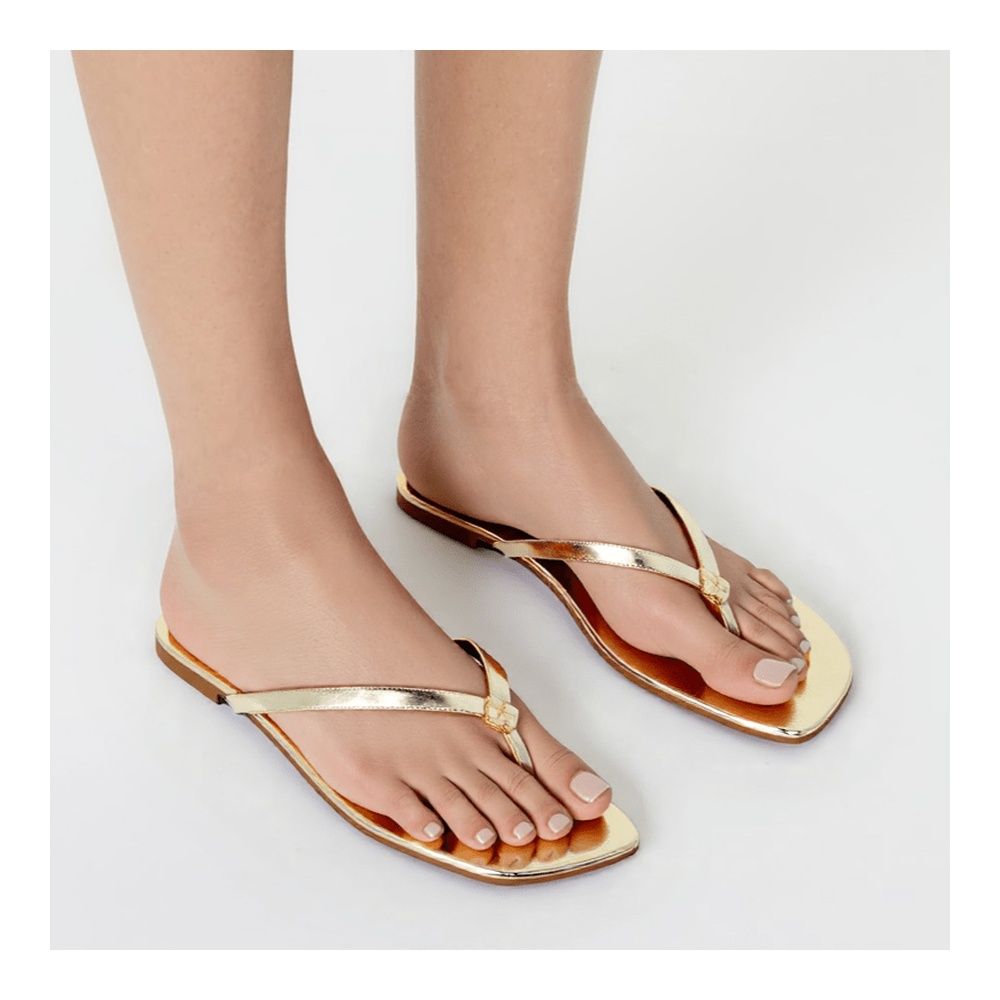Walkeaze Women Formal Slippers, Golden, 40792S