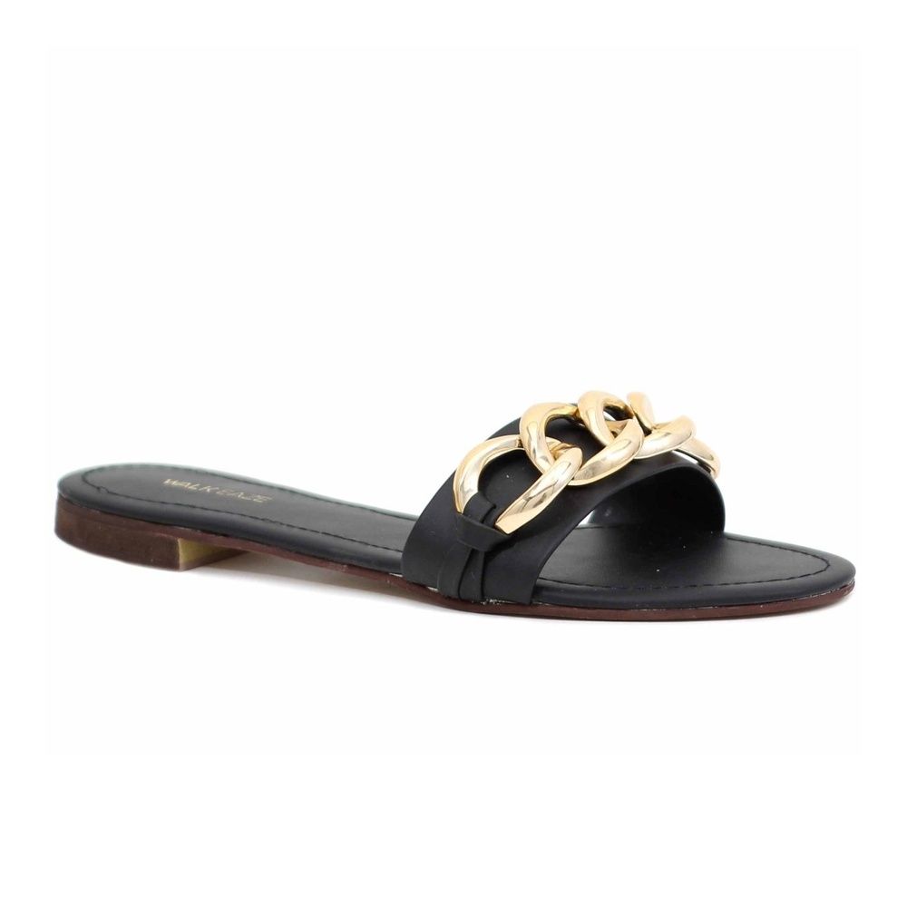 Walkeaze Women Formal Slippers, Black, 40810S