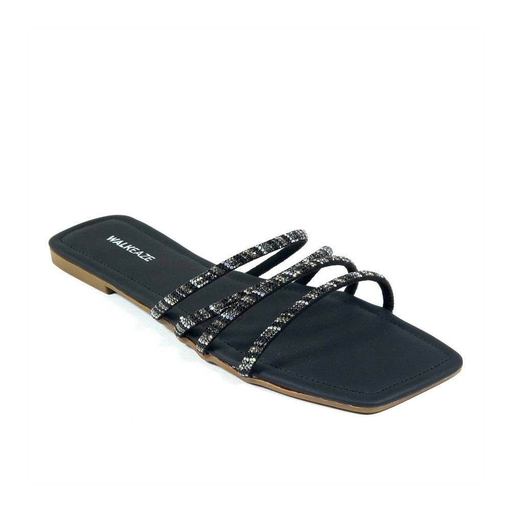 Walkeaze Women Formal Slippers, Black, 40835S