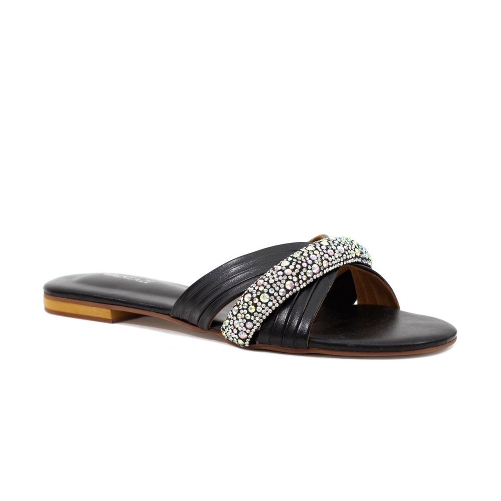 Walkeaze Women Formal Slippers, Black, 40844S