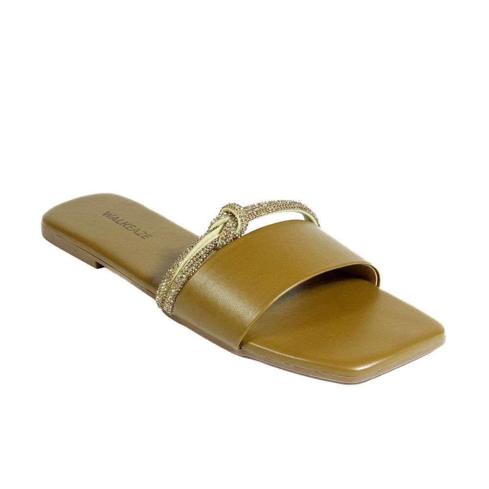 Walkeaze Women Formal Slippers, Brown, 40927S