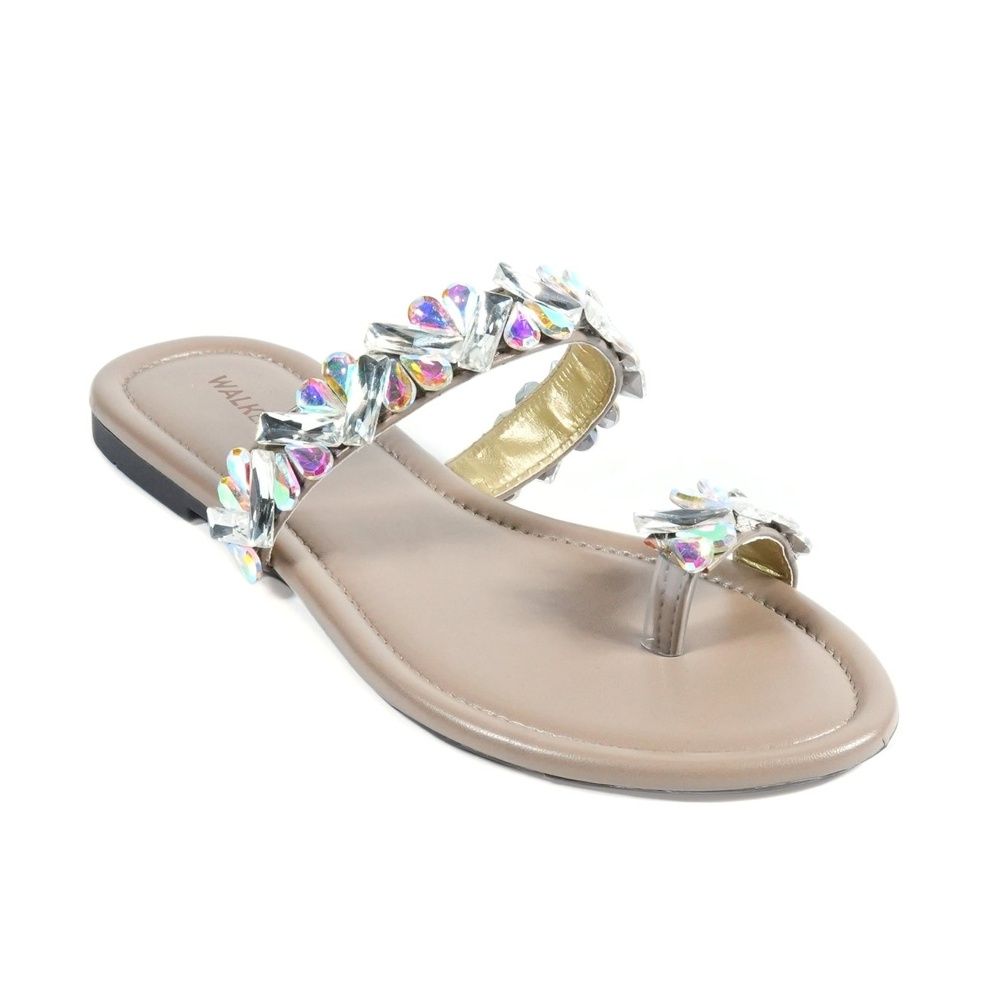 Walkeaze Women Formal Slippers, Fawn, 41029S