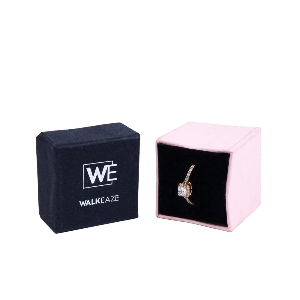 Walkeaze Women Ring Jewelry - 003396j, Golden