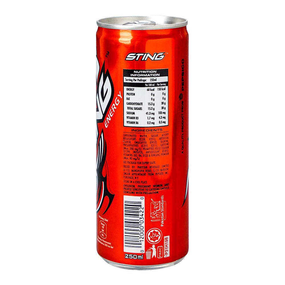 Purchase Sting Berry Blast Energy Drink 250ml Online at Best Price in ...