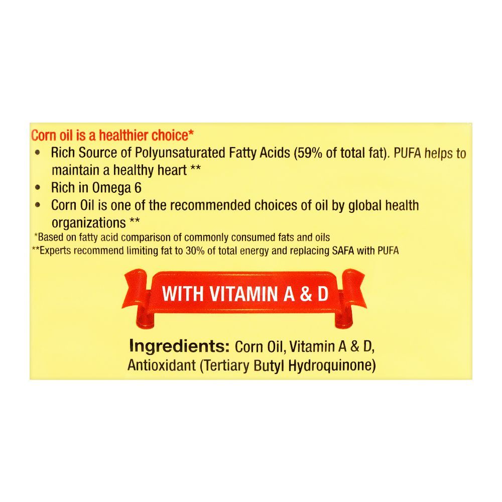 Purchase Rafhan Corn Oil 3 Litres Bottle Online at Best Price in ...