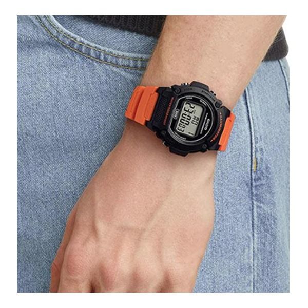 Casio Men's Digital Wrist Watch With Resin Strap, 50-Meter Water ...