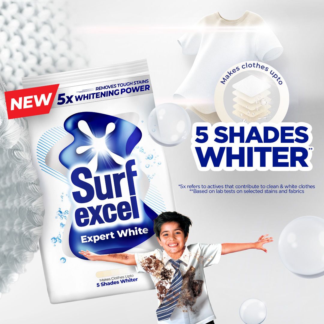 Surf Excel Expert White Powder, 500g