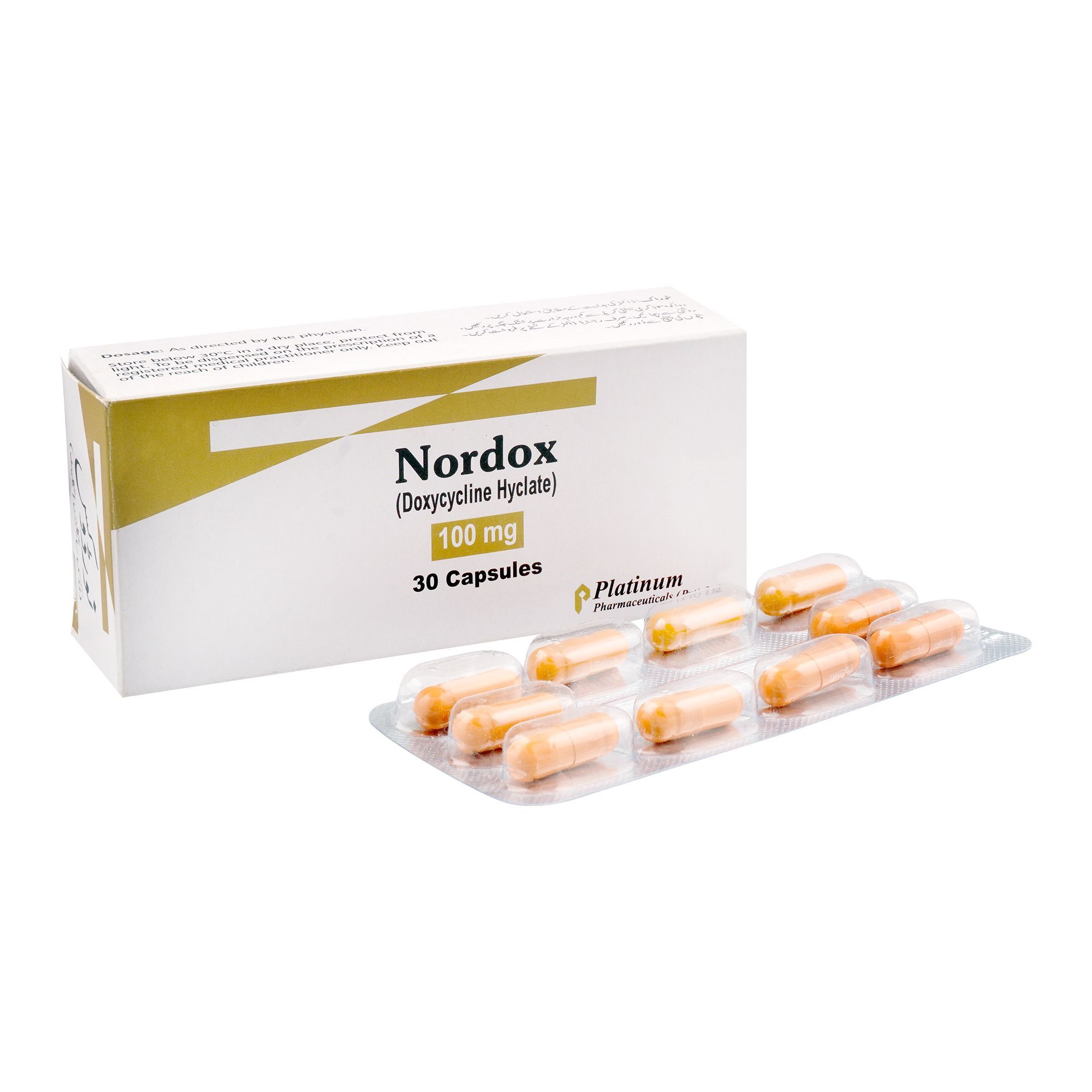 Purchase Platinum Pharmaceuticals Nordox Capsule, 100mg, 30-Pack Online ...