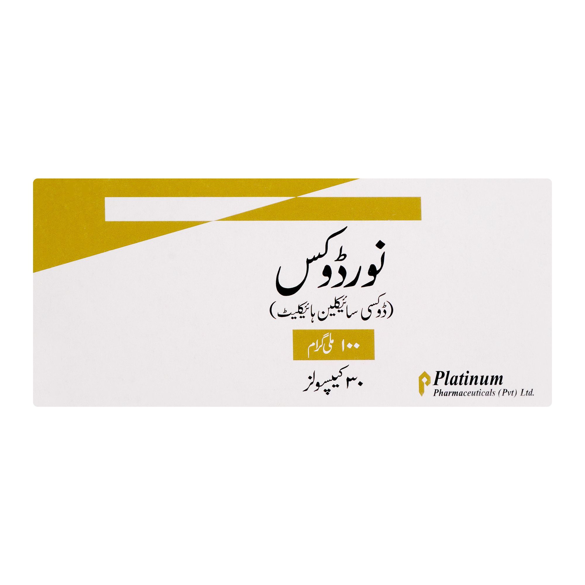 Purchase Platinum Pharmaceuticals Nordox Capsule, 100mg, 30-Pack Online ...