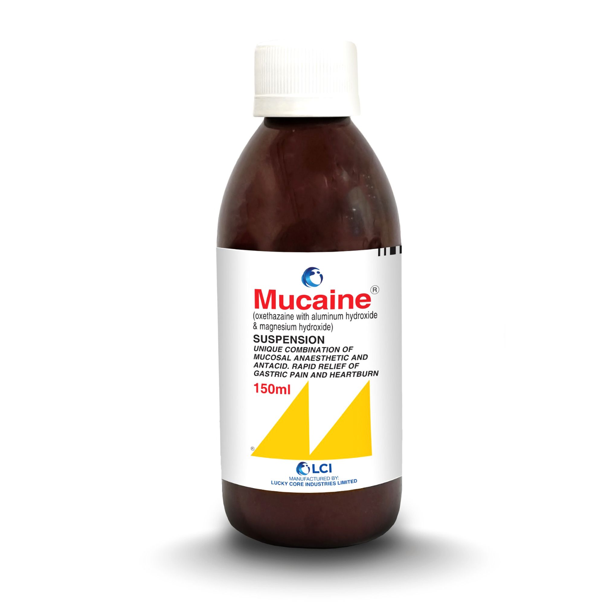 Buy ICI Pharmaceuticals Mucaine Suspension, 120ml Online at Special ...