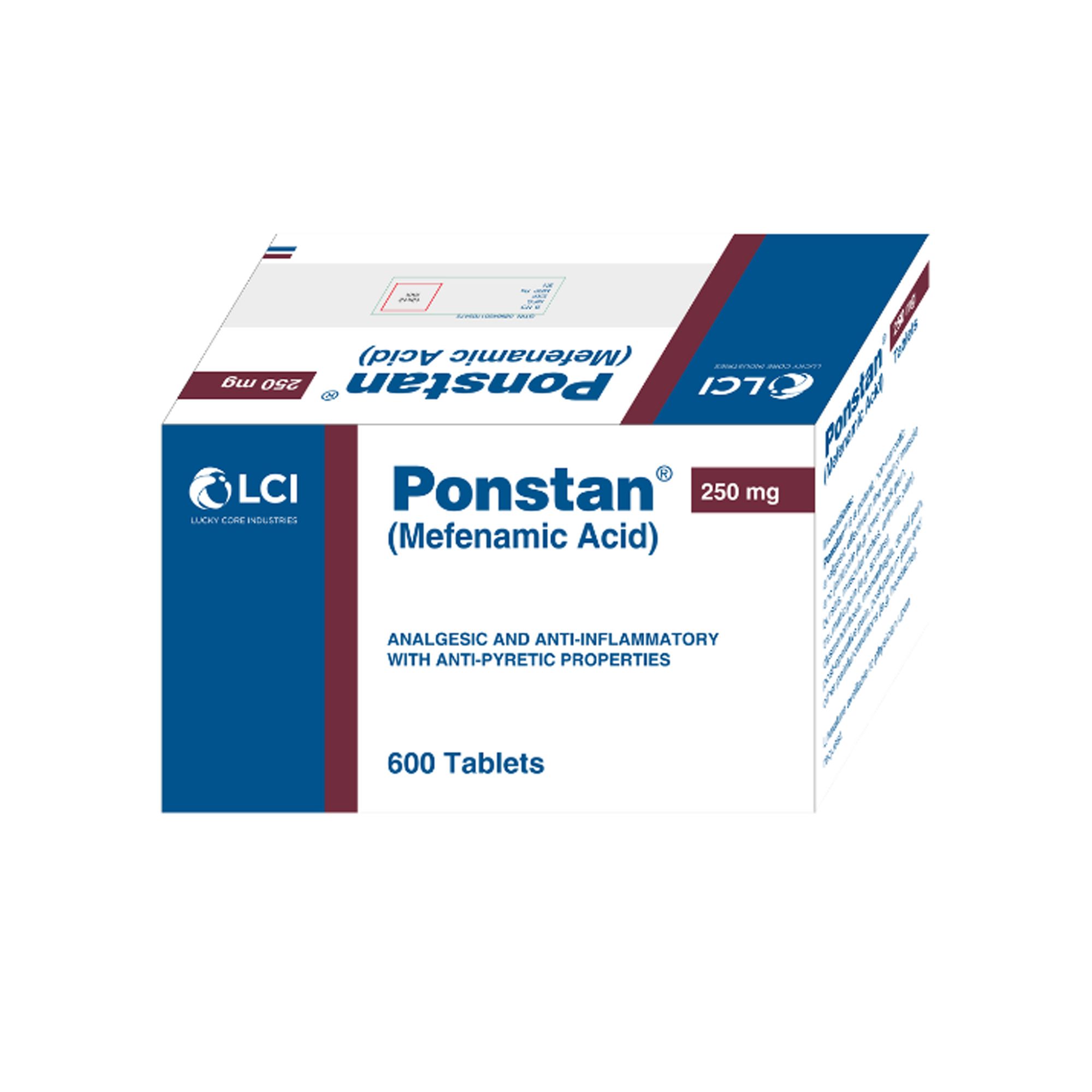 Order Pfizer Ponstan Tablet, 250mg, 1-Strip Online at Best Price in ...