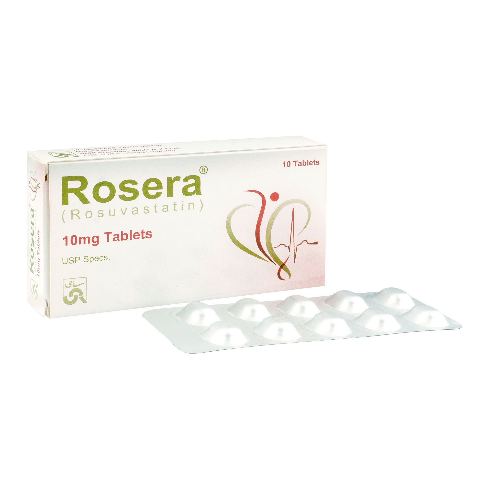 Order Sami Pharmaceuticals Rosera Tablet, 10mg, 10-Pack Online at Best ...