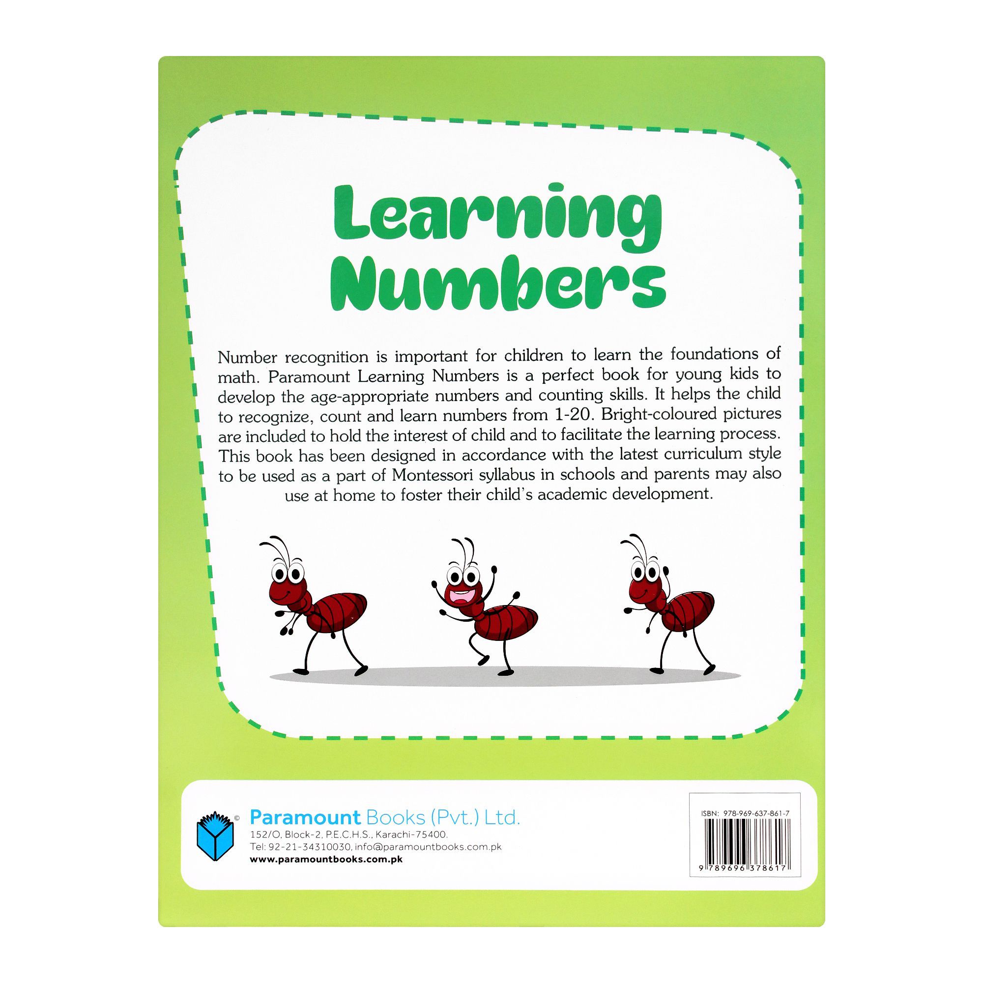 Purchase Paramount Learning Numbers Book Online at Best Price in ...