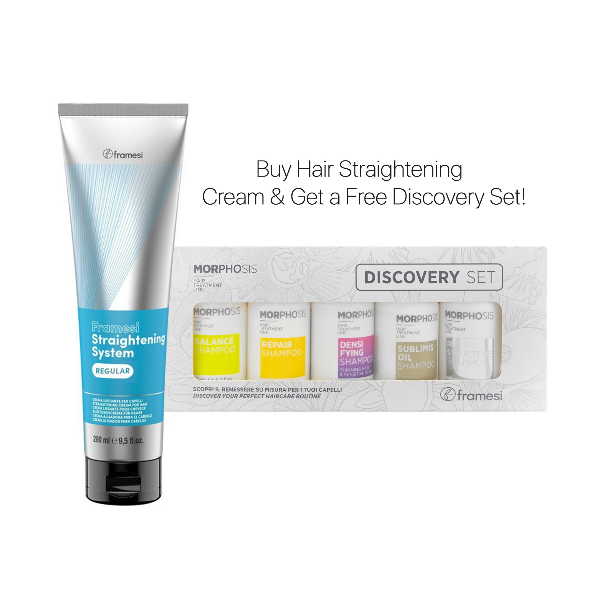 Purchase Framesi Straightening System Hair Straightening Cream, Regular ...