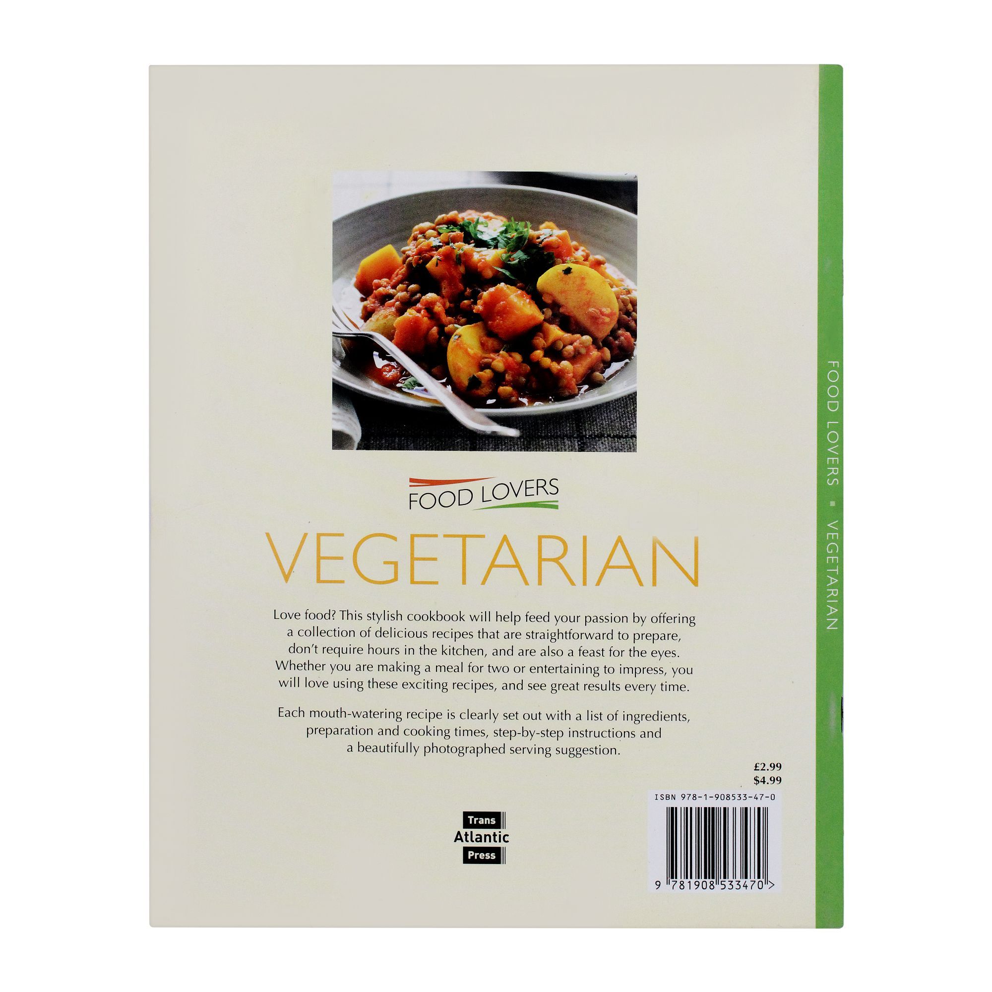 Buy Food Lovers Vegetarian recipe Book Online at Special Price in ...