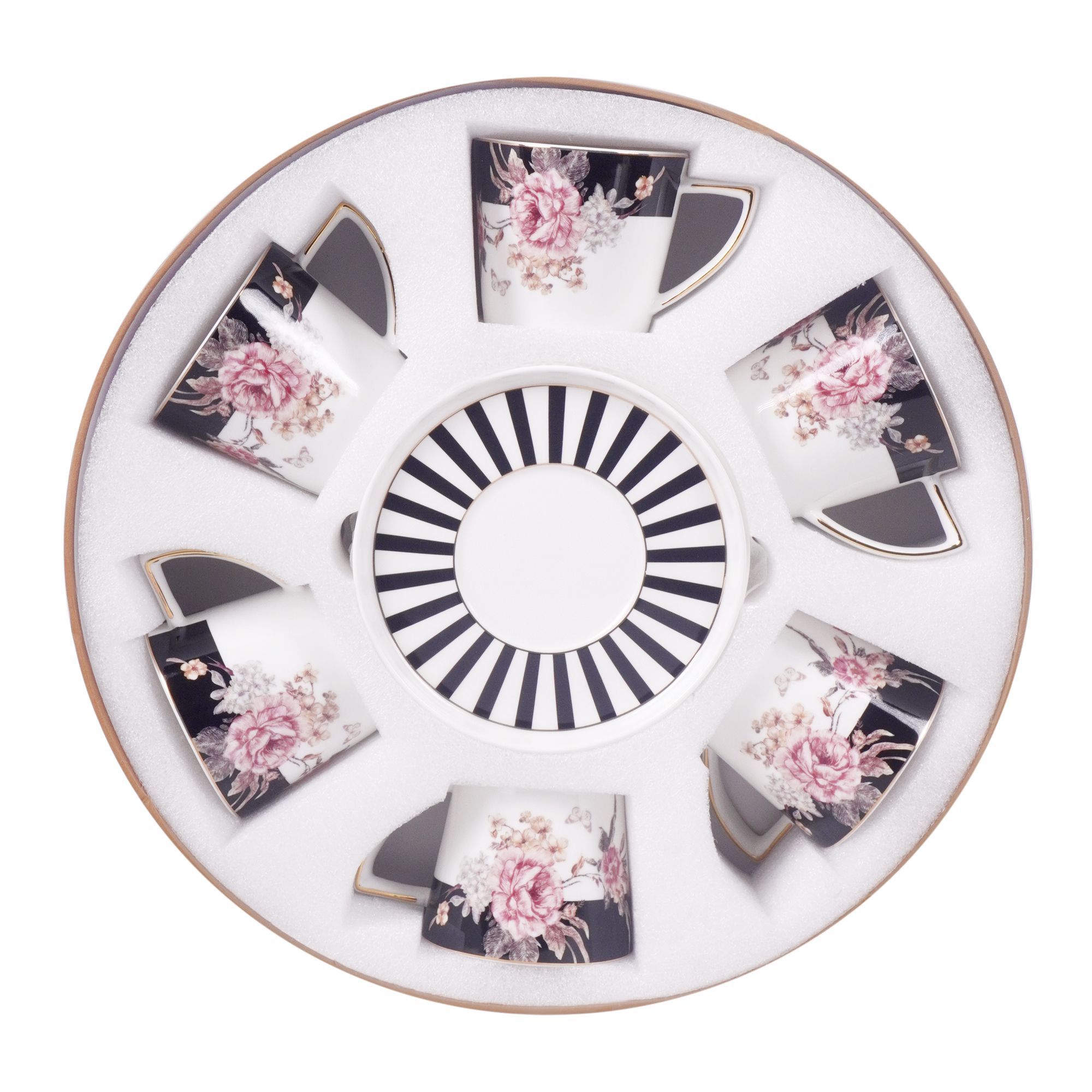 Purchase Angela Cup Saucer Tea Set, 6-Pack, MK-70 Online at Best Price ...