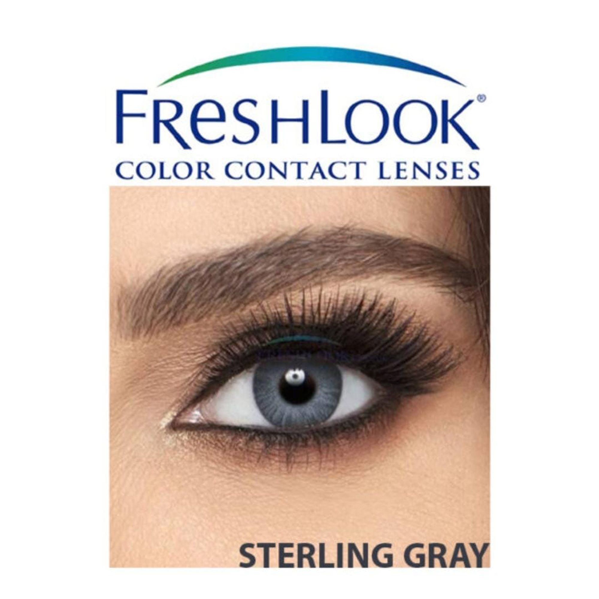 Buy Fresh Look Contact Lenses, Zero Power, Sterling Gray Online at Best ...