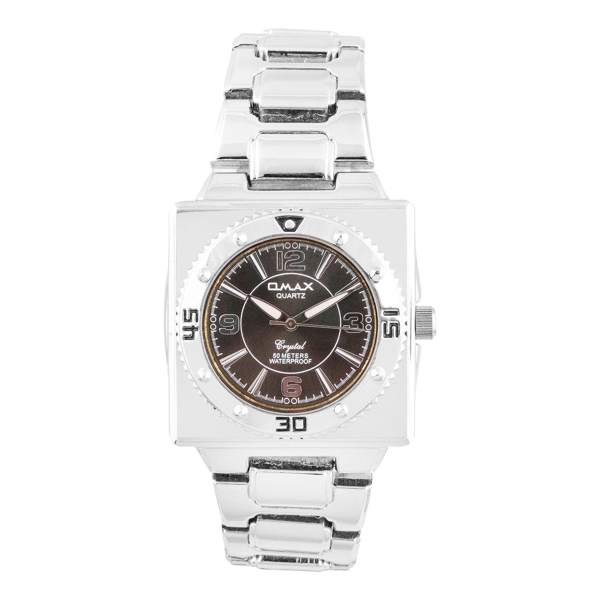 Order Omax Women's Silver Square Dial With Bracelet Analog Watch ...
