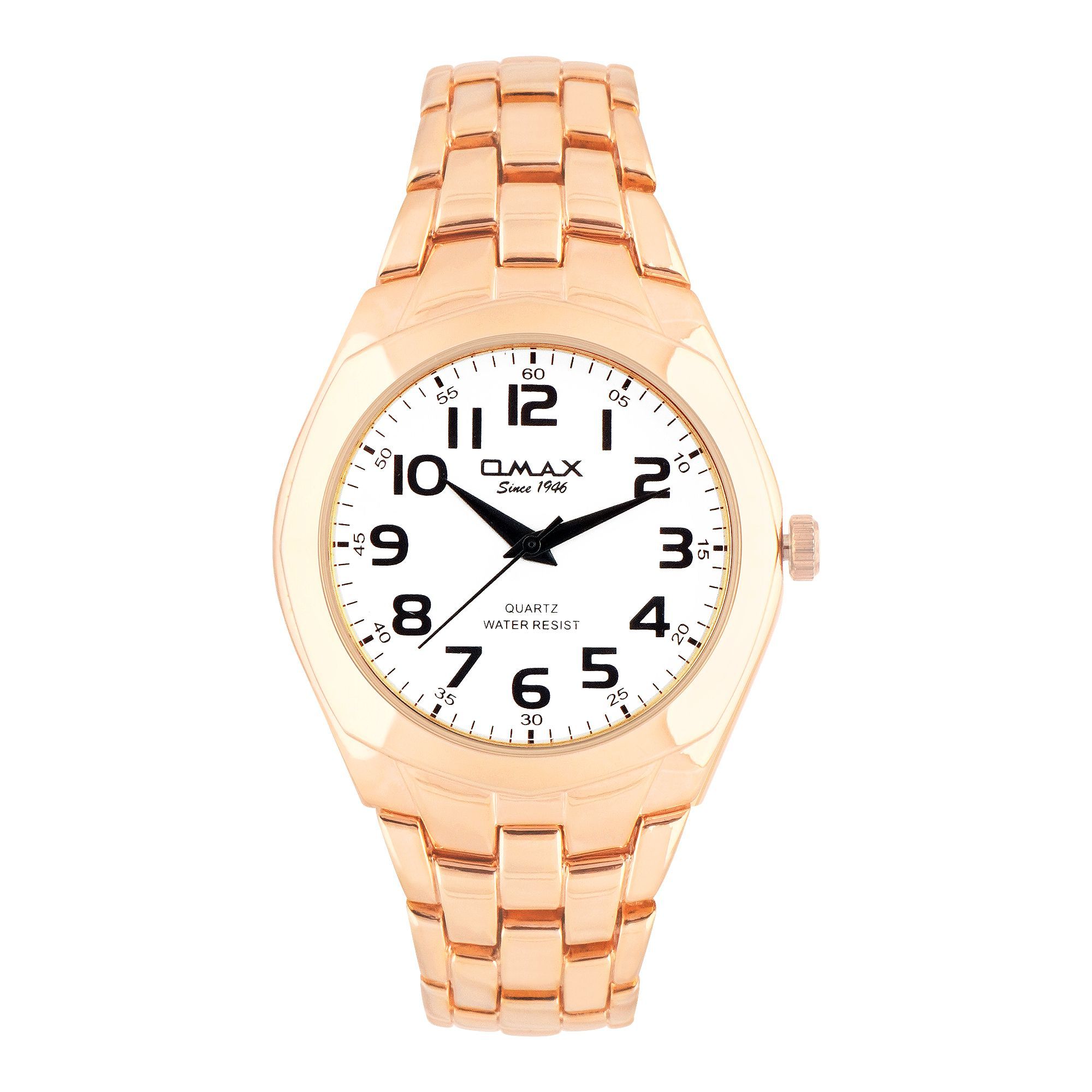 Buy Omax Women's Rust Gold Round Dial With Bracelet Analog Watch ...