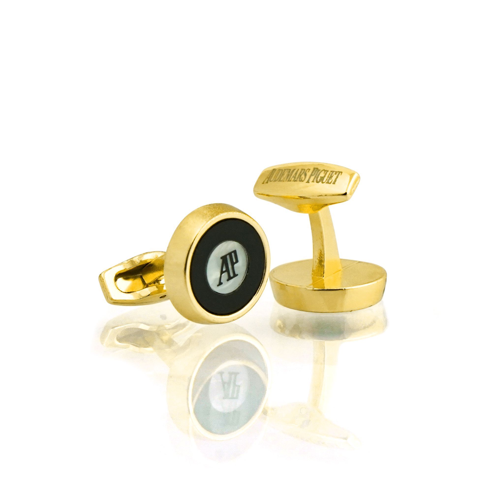 Order A-P Cufflinks For Men, Golden, C-25 Online at Special Price in ...
