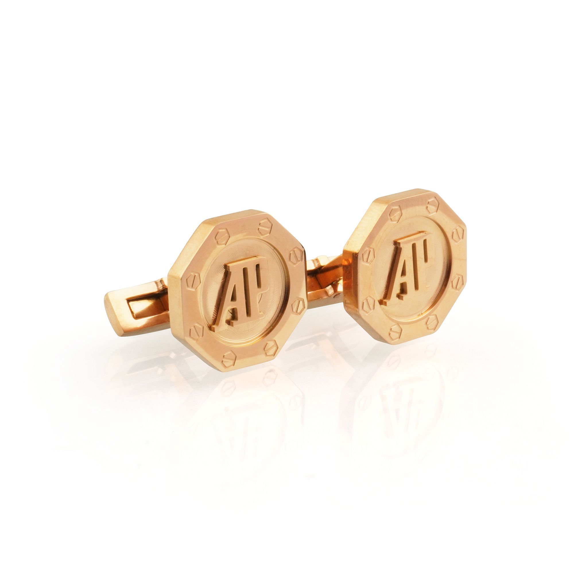 Order A-P Cufflinks For Men, Rose Gold, CB-18 Online at Special Price ...