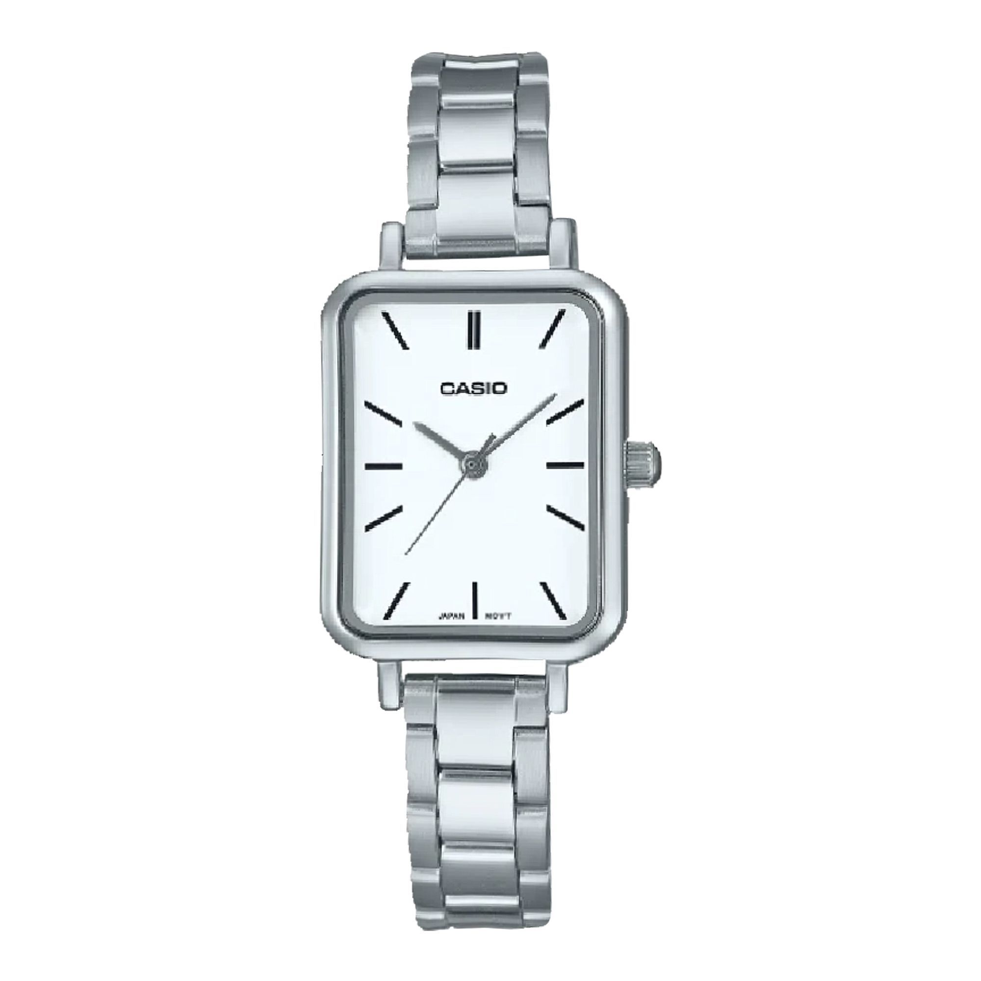 Buy Casio Women's Chrome Square Dial & Bracelet Analog Watch, LTP-V009D ...